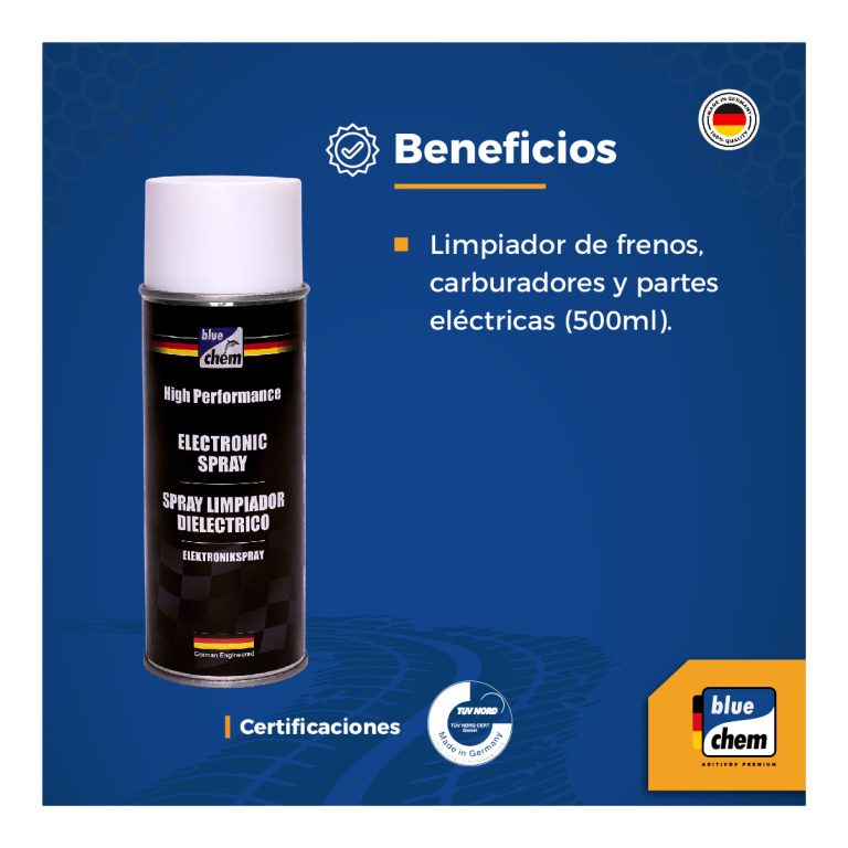 Spray Limpiador Dieléctrico (400ml) - BLUECHEM GROUP